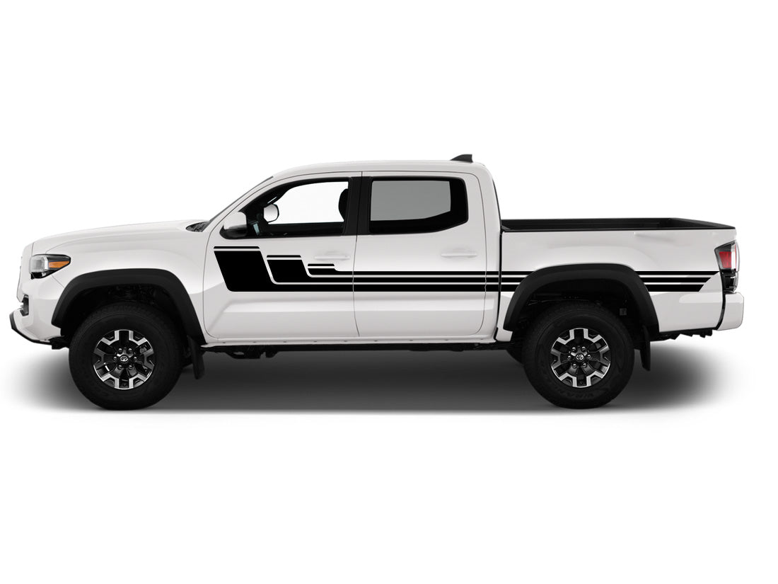 Decal For TOYOTA TACOMA Door Side Hockey Design Graphics Vinyl Sticker ...