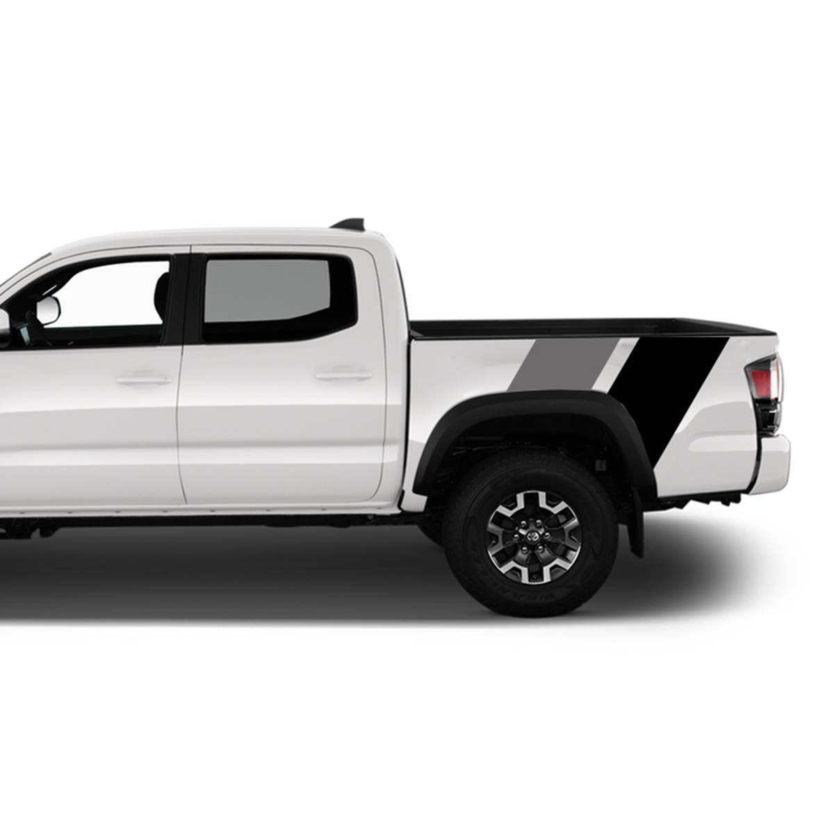 Decal For Toyota Tacoma Graphic Side Double Retro Bed Stripe Body Kit ...