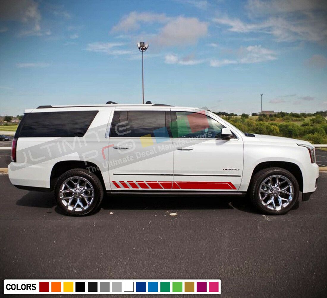 Decal sticker Stripe kit set For GMC Yukon racing light tune upgrade u ...