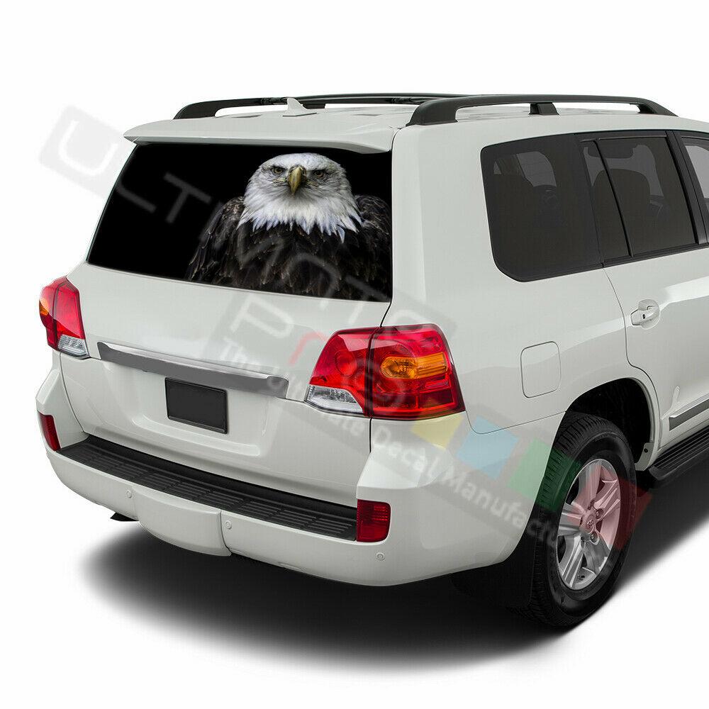 Eagles Decals Window See Thru Stickers Perforated for Toyota Land Crui ...