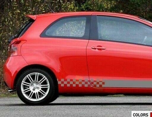 Sticker Stripe for Toyota Yaris Vitz 2011 2012 2013 2014 2015 2016 mir ...
