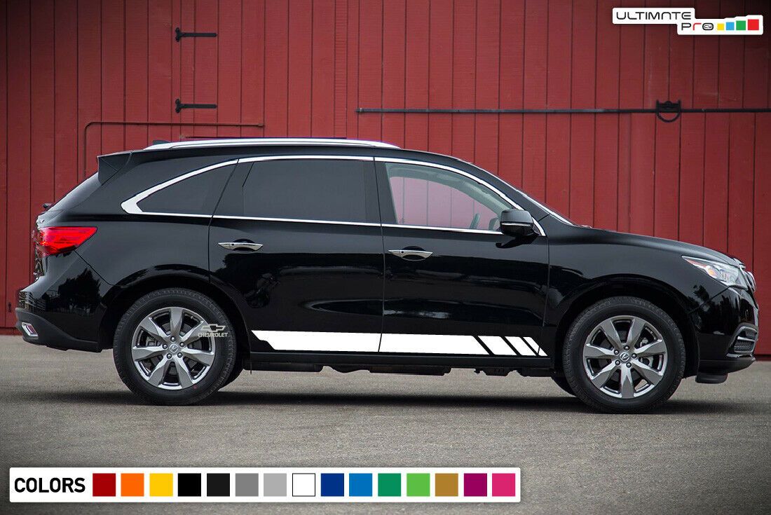 Sticker Stripe kit for Acura MDX racing tune upgrade rally flare Facel ...