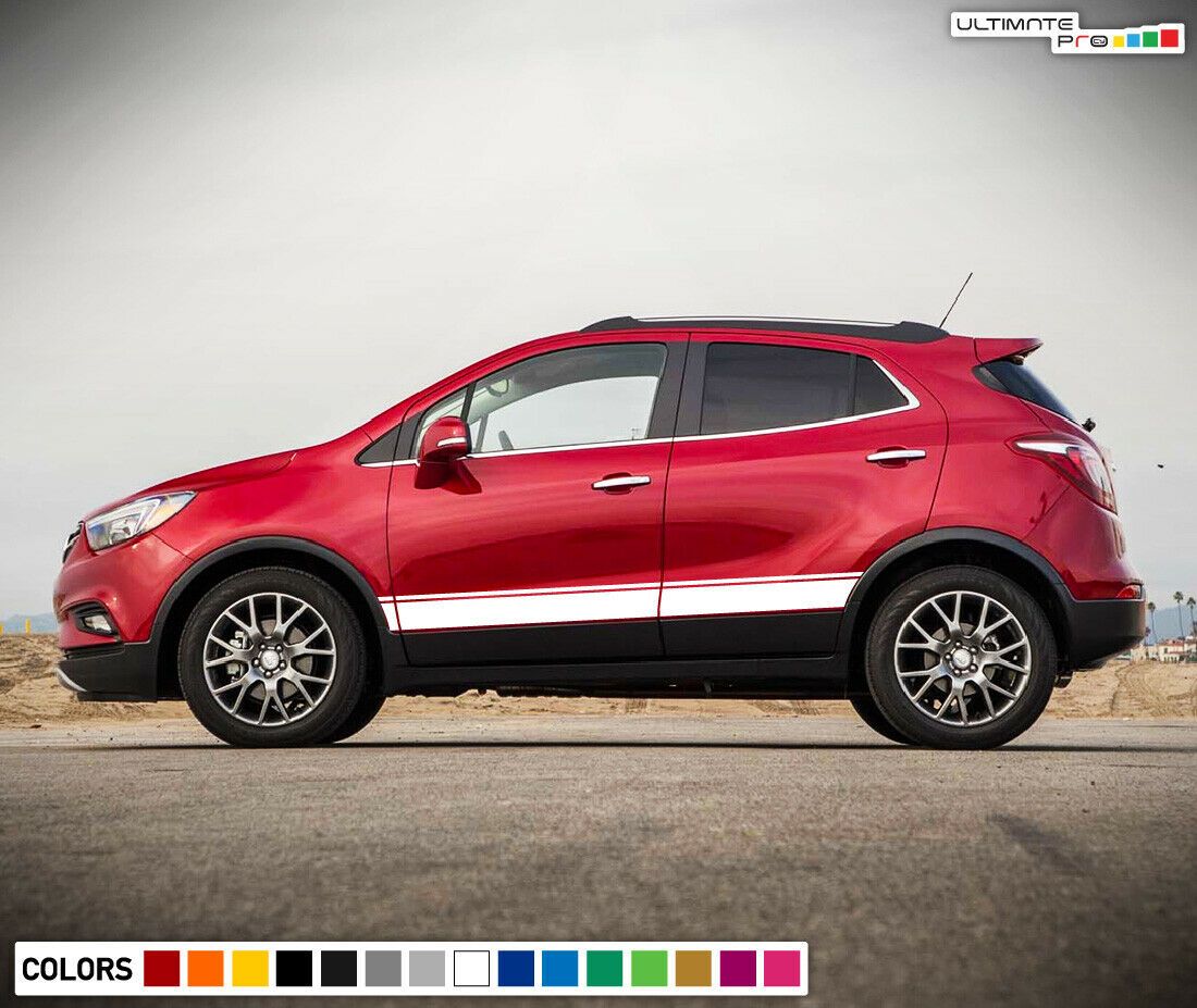 Stickers Decal for Buick Encore Stripe body kit 2010 2015 2016 2017 20 ...