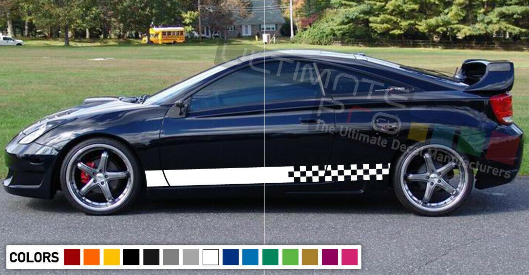 Stickers Decal for Toyota Celica ZZT231 GT-S Stripe body Sport mirror ...