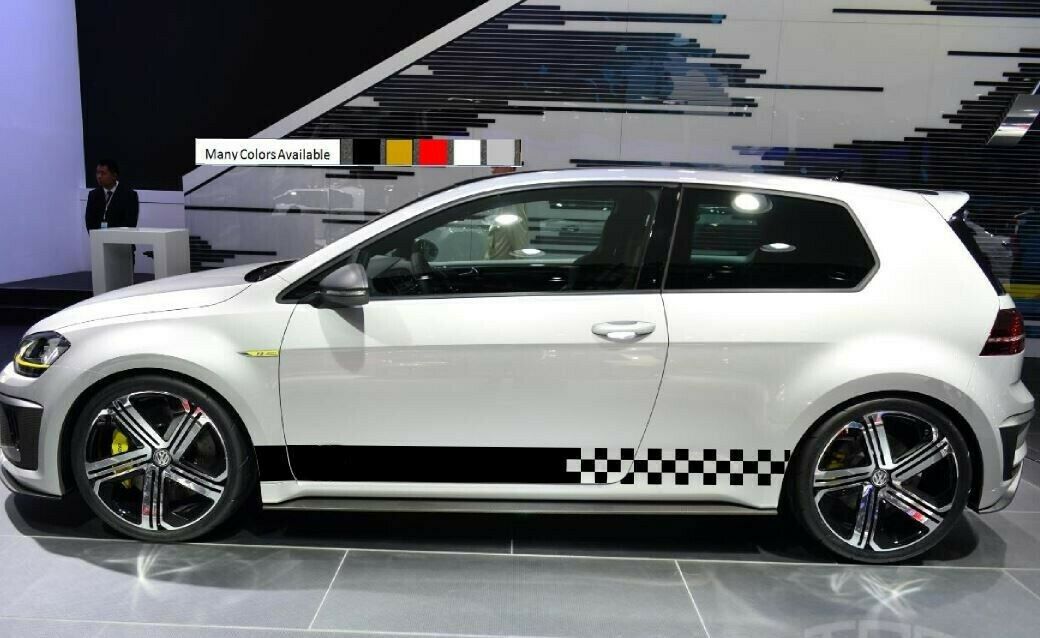 Stickers Decal kit for Volkswagen VW Golf GT door sport cupe mk2 mk3 m ...